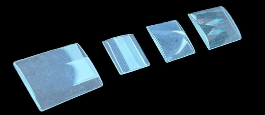 Watch Crystal Domed Flat Back Magnified Mineral Glass Crystal Blanks S ...